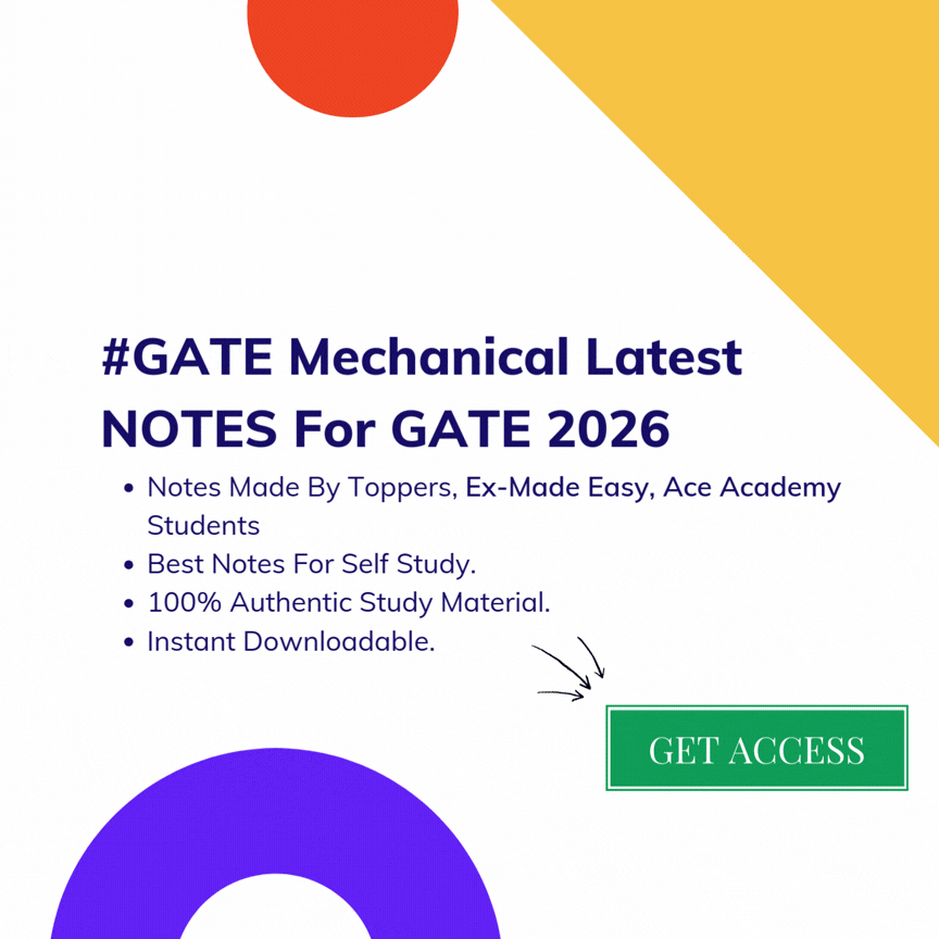 GATE Mechanical Question Paper 2023 (Out): Download Solution PDF
