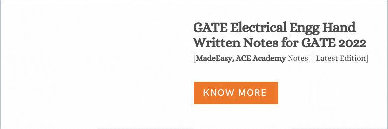 GATE Electrical Notes [PDF] - Made Easy | ACE Academy